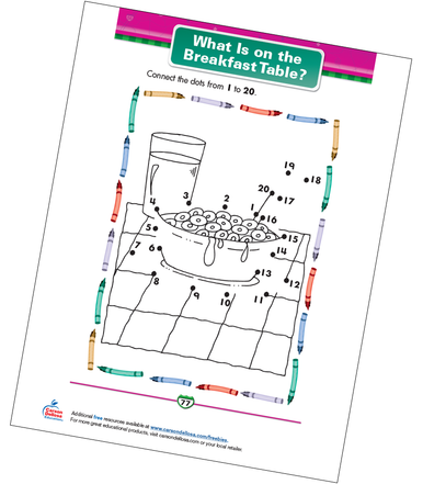 What Is on the Breakfast Table? Free Printable | Carson Dellosa