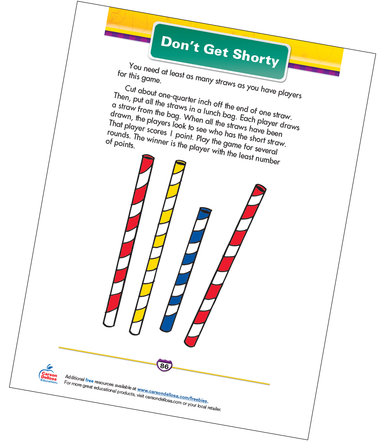 Don't Get Shorty Free Printable | Carson Dellosa