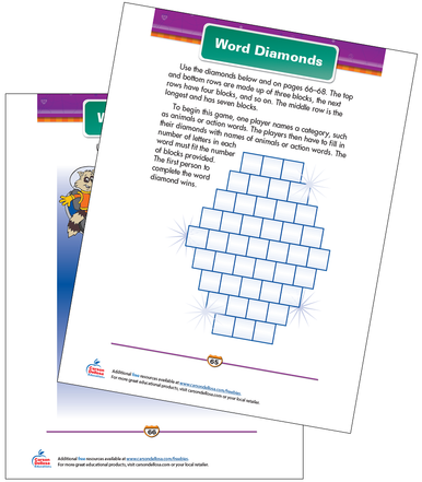 Word Diamonds Free Printable | Carson Dellosa