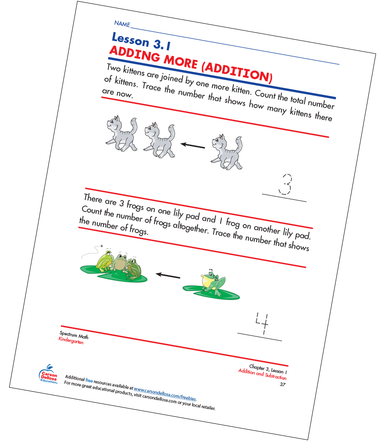 Adding More (Addition) Free Printable | Carson Dellosa