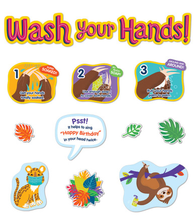 Handwashing Bulletin Board Set