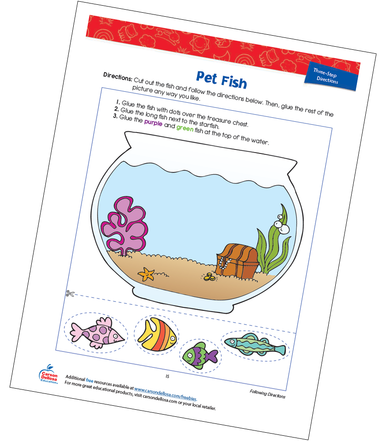Pet Fish Free Printable | Carson Dellosa