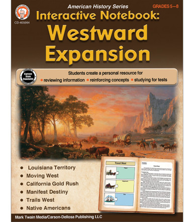 Grade 5-8 Interactive Notebook: Westward Expansion Resource Book Paperback