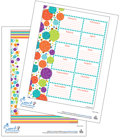 Calypso Classroom Chart Set Free Classroom Décor | Carson Dellosa
