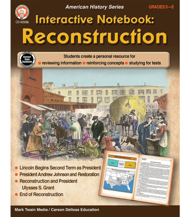 Grade 5-8 Interactive Notebook: Reconstruction Resource Book eBook (PDF)