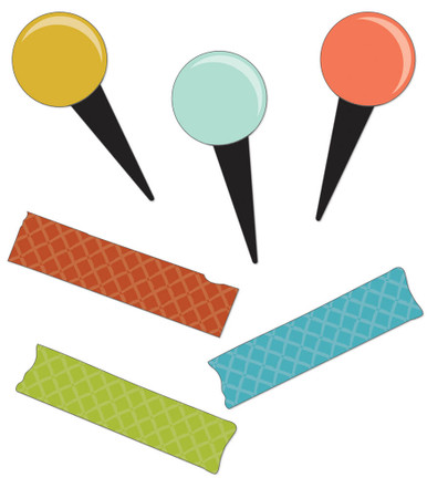 Pins & Tape Mini Cutouts