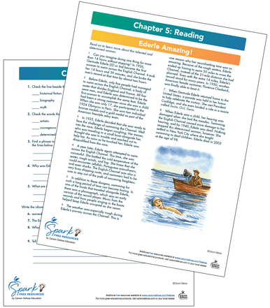 Spectrum Complete Grade 5 Reading Comprehension Free Sample | Carson ...