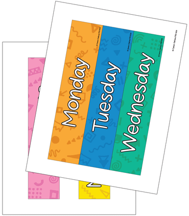 Happy Place Free Drawer Cart Labels | Carson Dellosa