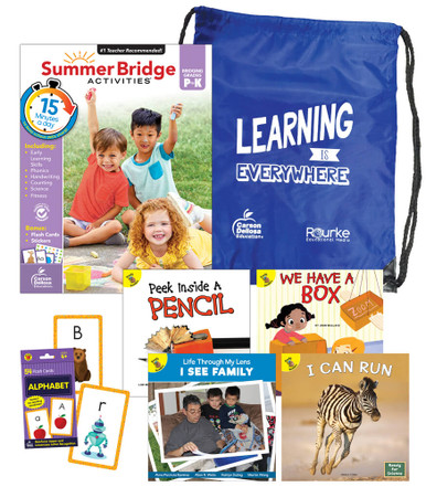 Grade PK-K Summer Bridge Essentials Backpack Paperback
