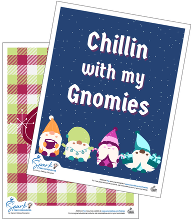 Winter Classroom Décor Free Posters | Carson Dellosa