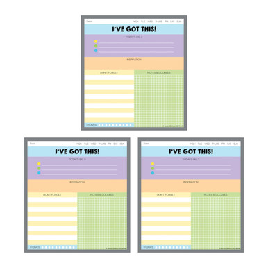 I've Got This! Value Pack Notepad Set