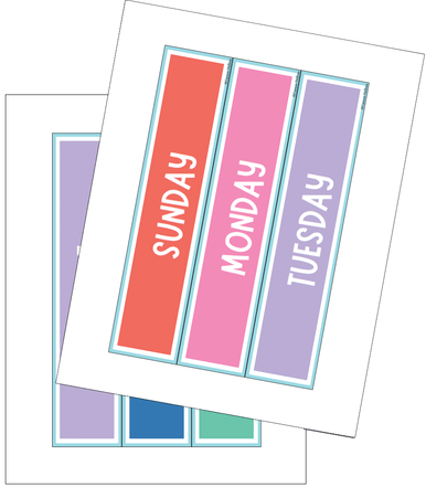 We Stick Together Free Drawer Cart Labels | Carson Dellosa