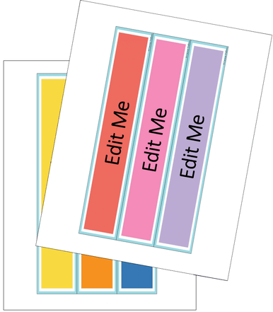 Editable We Stick Together Free Drawer Cart Labels | Carson Dellosa