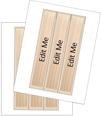 Editable True to You Free Drawer Cart Labels | Carson Dellosa