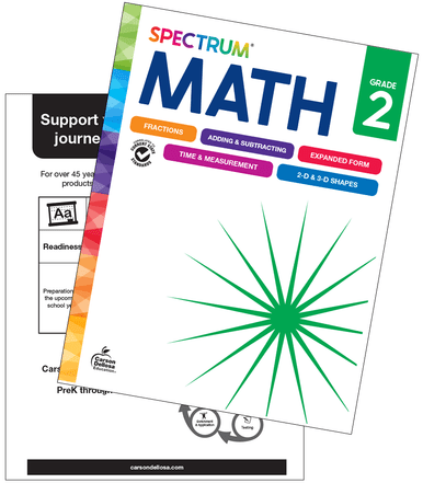 Spectrum Math Grade 2 Free Sample | Carson Dellosa