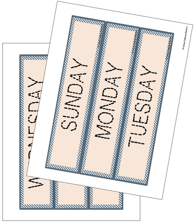 Crafty and Cool Free Drawer Cart Labels | Carson Dellosa