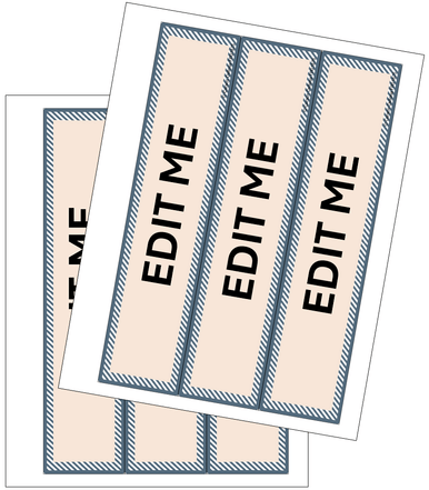 Editable Crafty and Cool Drawer Cart Labels | Carson Dellosa