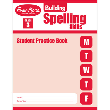 Grade 3 Building Spelling Skills, Student 5-Pack Workbook Bundle Paperback