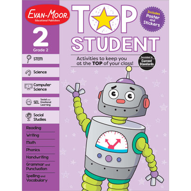 Grade 2 Top Student Activity Book Paperback