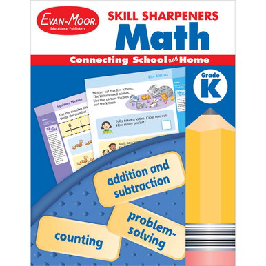 Grade K Skill Sharpeners: Math Workbook Paperback