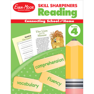 Grade 4 Skill Sharpeners: Reading Workbook Paperback