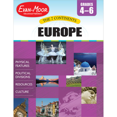 Grade 4-6 7 Continents: Europe, Teacher Resource Book eBook
