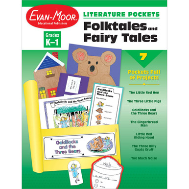 Grade K-1 Literature Pockets: Folktales & Fairy Tales Resource Book eBook