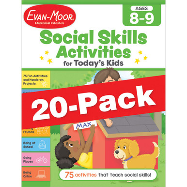 Grade 3-4 Social Skills Activities for Today's Kids, 20-Pack Activity ...