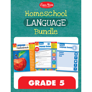 Grade 5 Language Homeschool Bundle