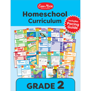 Grade 2 All Subjects Homeschool Bundle Paperback