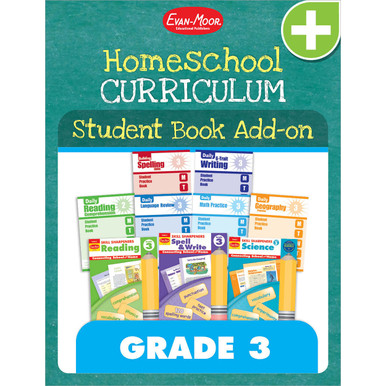 Grade 3 All Subjects Student Add-on Homeschool Bundle
