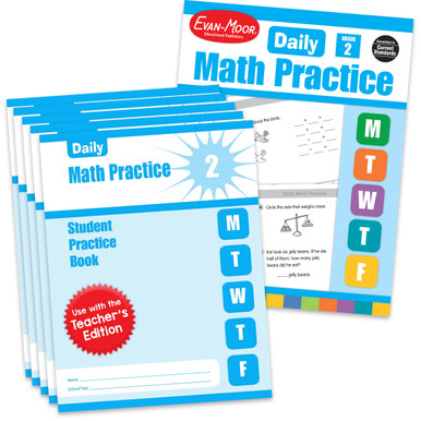 Grade 2 Daily Math Practice, Class Pack Classroom Set