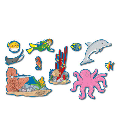 Grade PK-5 Ocean Bulletin Board Set