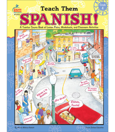 Grade 4 Teach Them Spanish! Resource Book eBook (PDF)