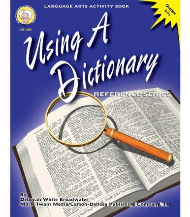 Grade 4-8 Using a Dictionary Resource Book Paperback