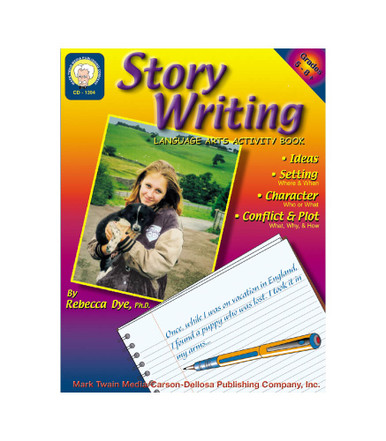 Grade 5-8 Story Writing Resource Book Paperback