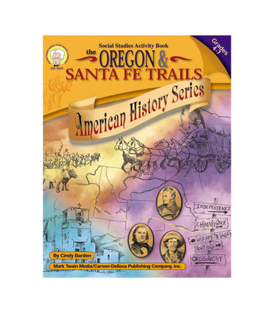 Grade 4-7 The Oregon and Santa Fe Trails Resource Book Paperback