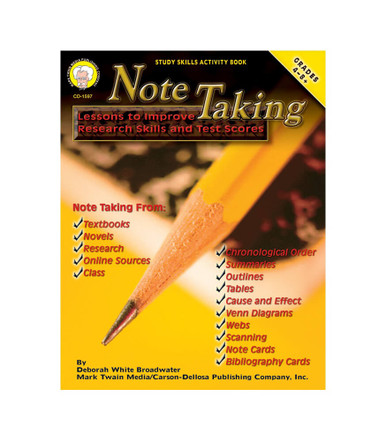 Grade 4-8 Note Taking Resource Book
