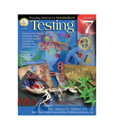 Grade 7 Preparing Students for Standardized Testing Resource Book Paperback