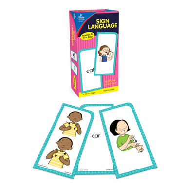 Grade PK-8 Sign Language Flash Cards