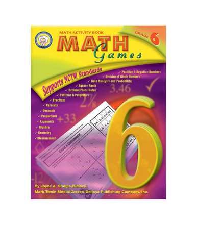 Grade 6 Math Games Resource Book
