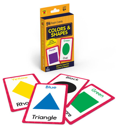 Grade PK-1 Colors and Shapes Flash Cards