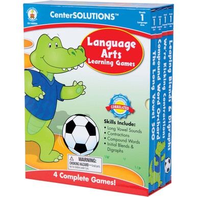 Grade 1 Language Arts Learning Games Board Game