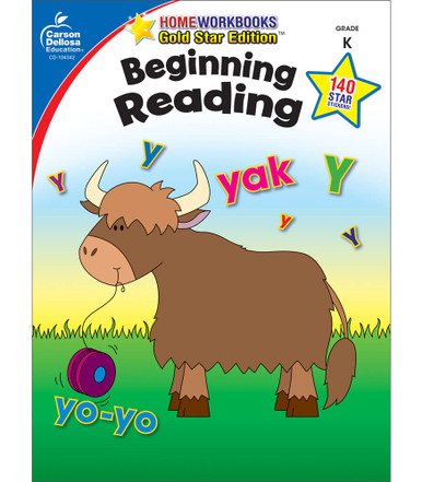 Grade K Home Workbooks Beginning Reading Workbook