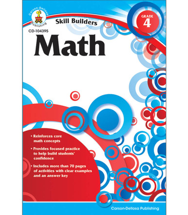 Skill Builders Math Workbook Grade 4 eBook