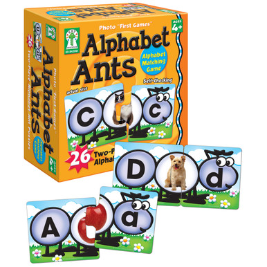Grade T-1 Photo “First Games”: Alphabet Ants Board Game
