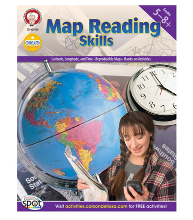 Grade 5-8 Map Reading Skills Resource Book eBook (PDF)