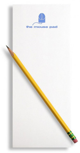 The Mouse Pad for Office Notes and Memos