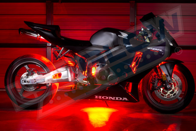 Motorcycle LED Lights | Advanced Mini Red LED Motorcycle Lights