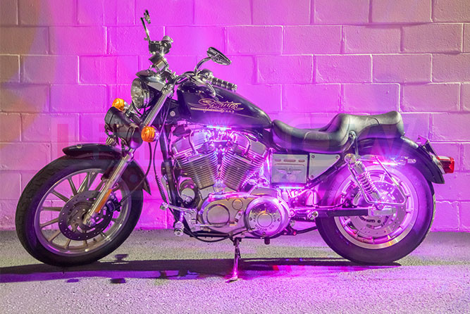 LEDGlow | Multi-Color Motorcycle LED Lights